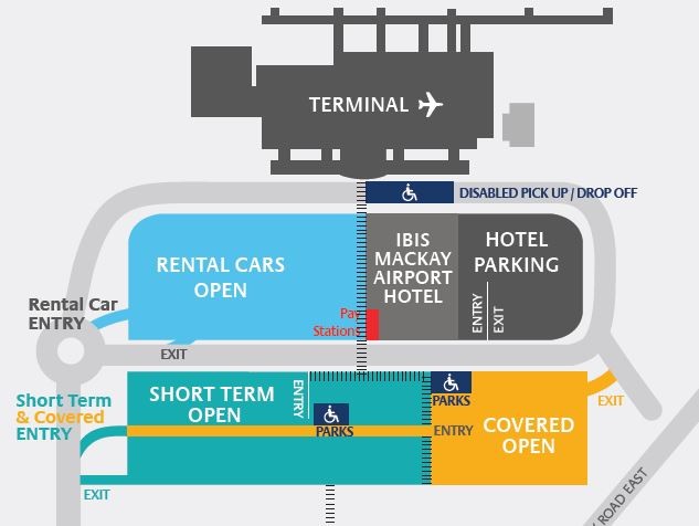 ibis Mackay Hotel - Location
